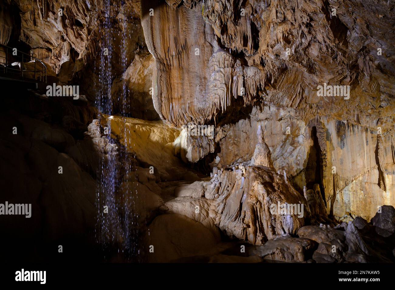 Bizarre and fabulous karst deposits, stalactites and stalagmites in the ...