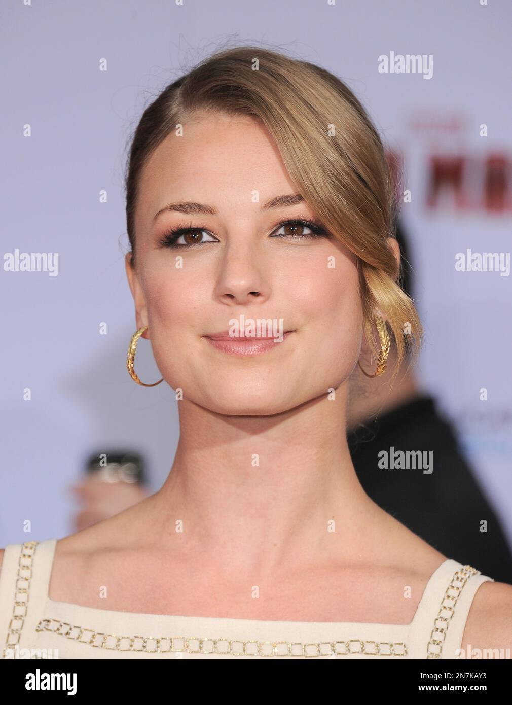 Actress Emily VanCamp arrives at the world premiere of "Marvel's Iron ...