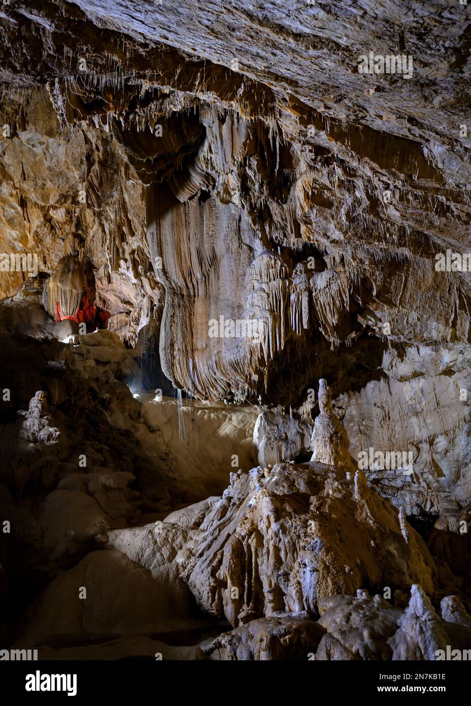 Bizarre and fabulous karst deposits, stalactites and stalagmites in the ...
