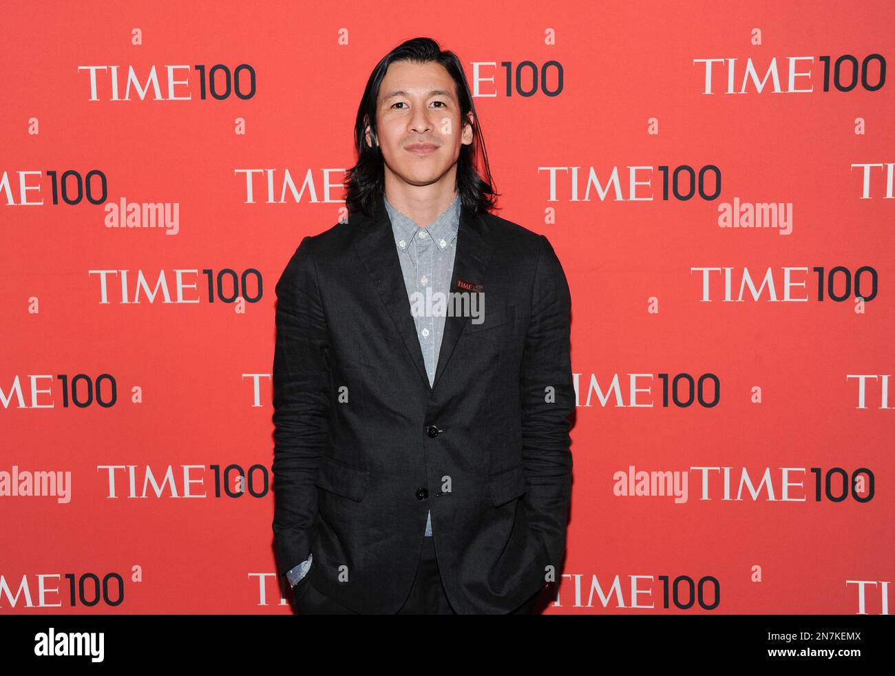 Kickstarter CEO and founder, Perry Chen, attends the TIME 100 Gala ...