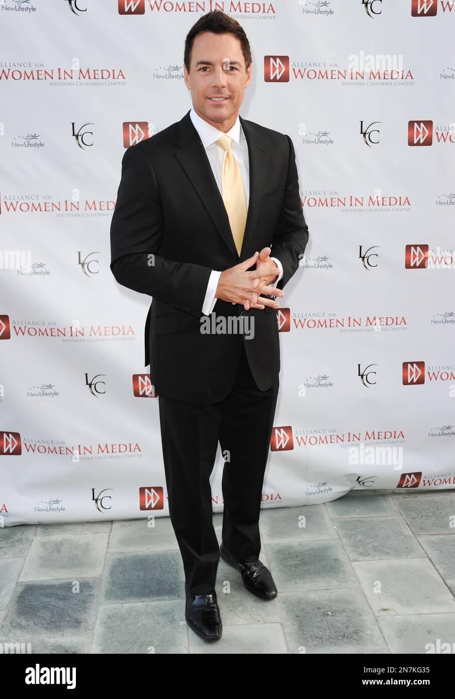 Mark Steines arrives at the Alliance for Women in Media’s 56th Annual ...
