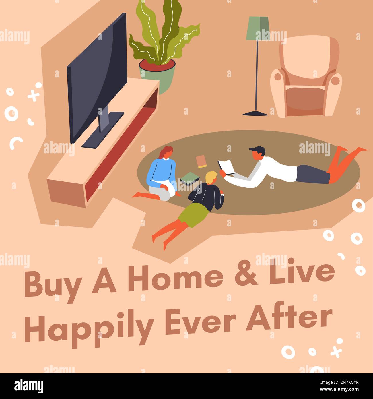 Happily ever after vector hi-res stock photography and images - Alamy