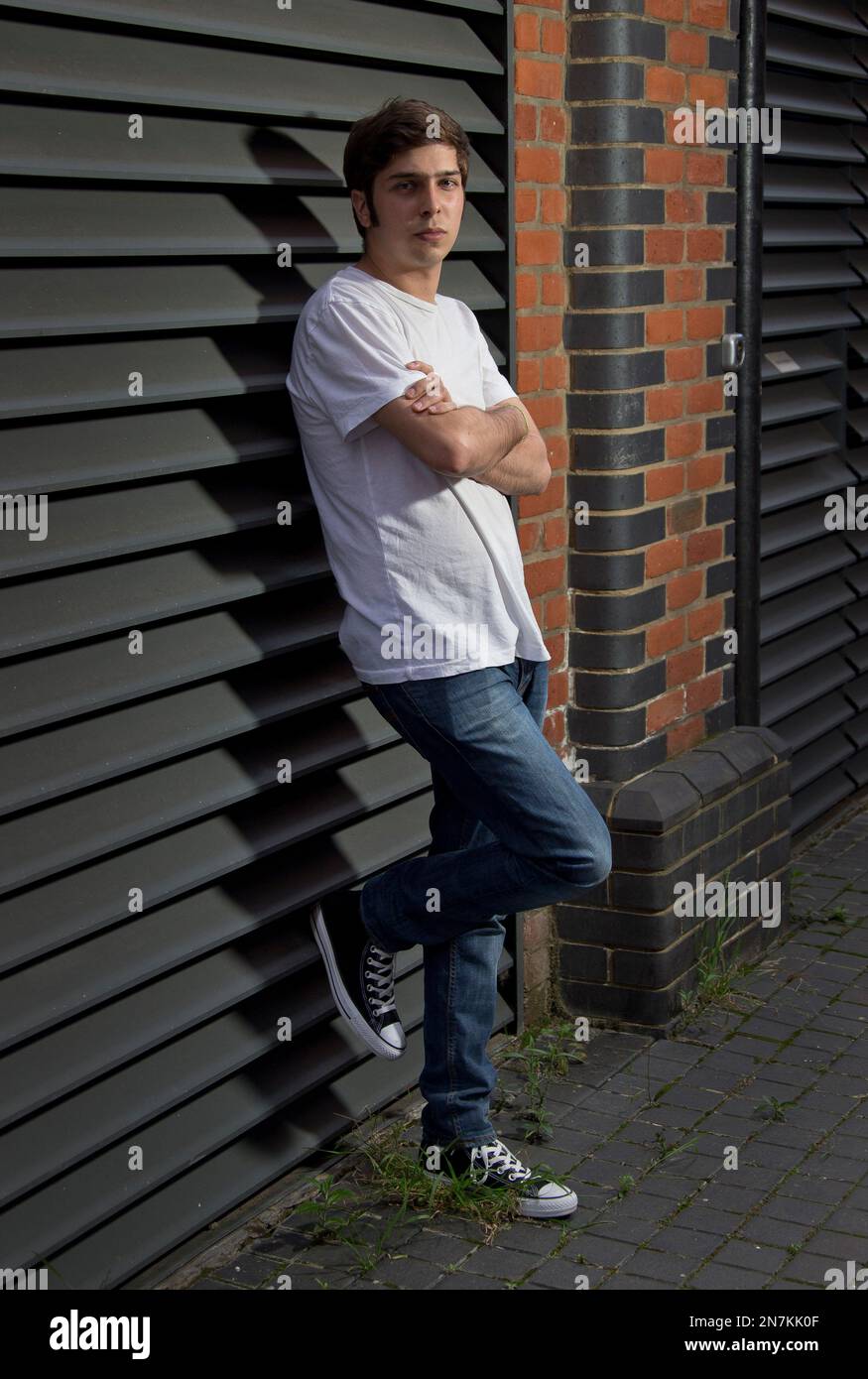 Josh Kumra poses for portraits at The Interchange in Camden Lock, north ...