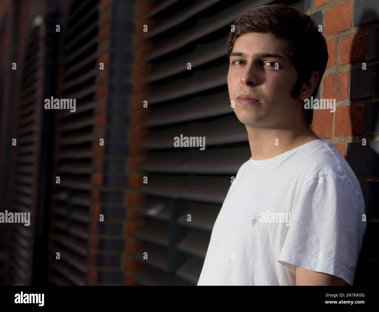 Josh Kumra poses for portraits at The Interchange in Camden Lock, north ...