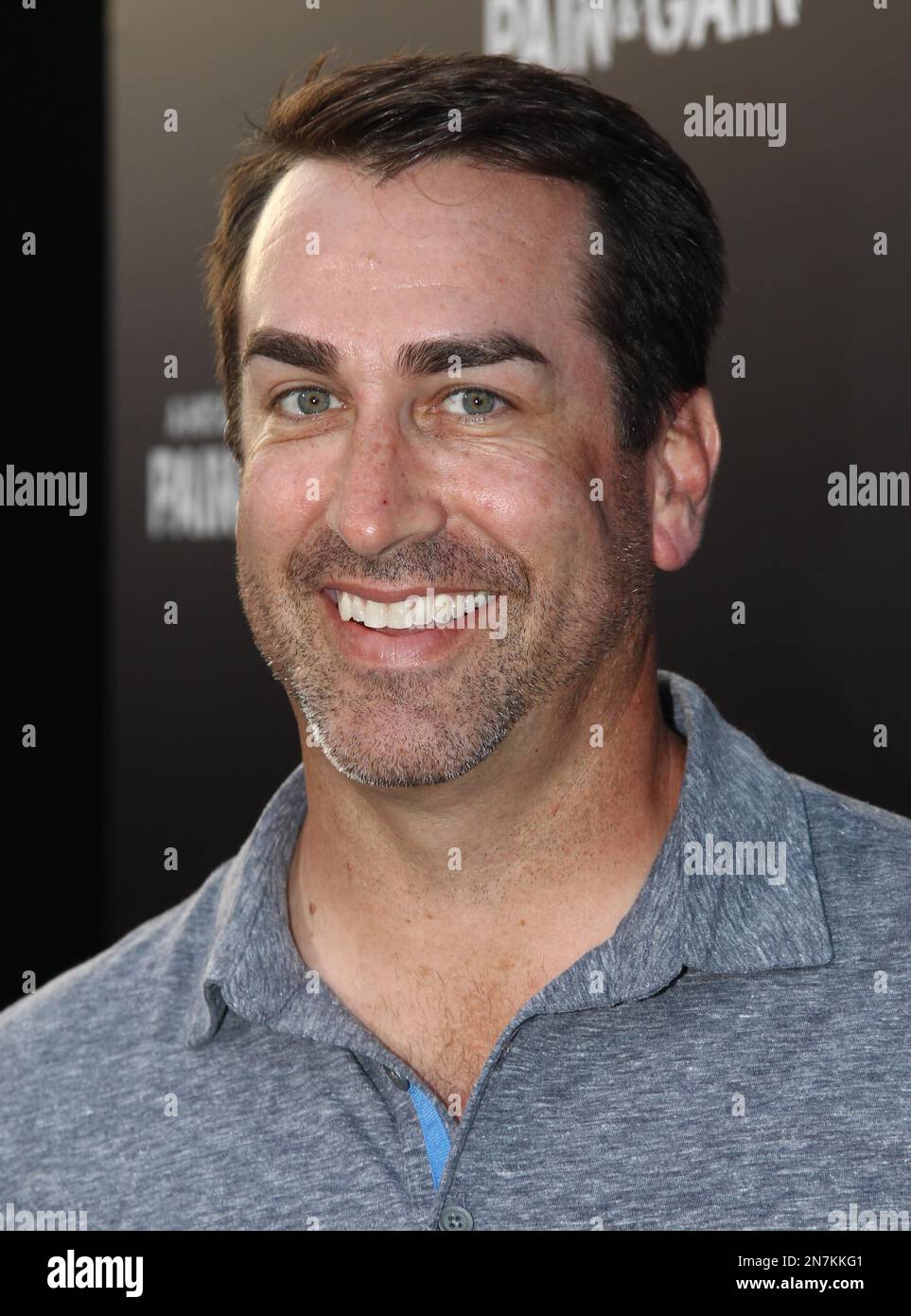 Rob Riggle arrives at the LA Premiere of "Pain and Gain" at the TCL ...
