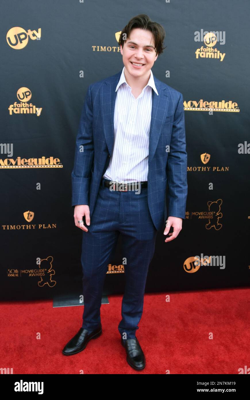 Hollywood, California, USA 10th February 2023 Actor Christian Finlayson ...