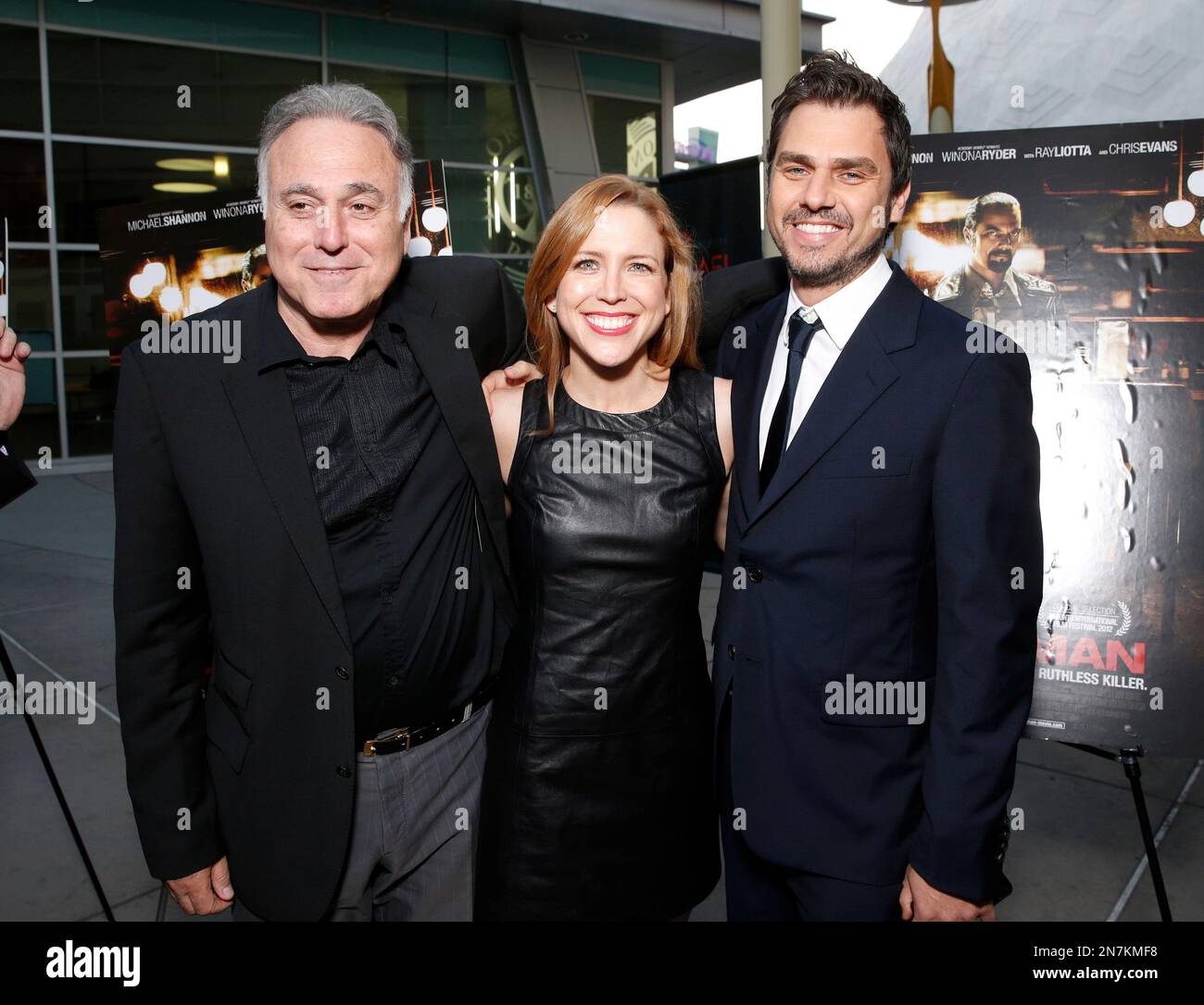 Producer Ehud Bleiberg, executive producer Laura Rister and director ...