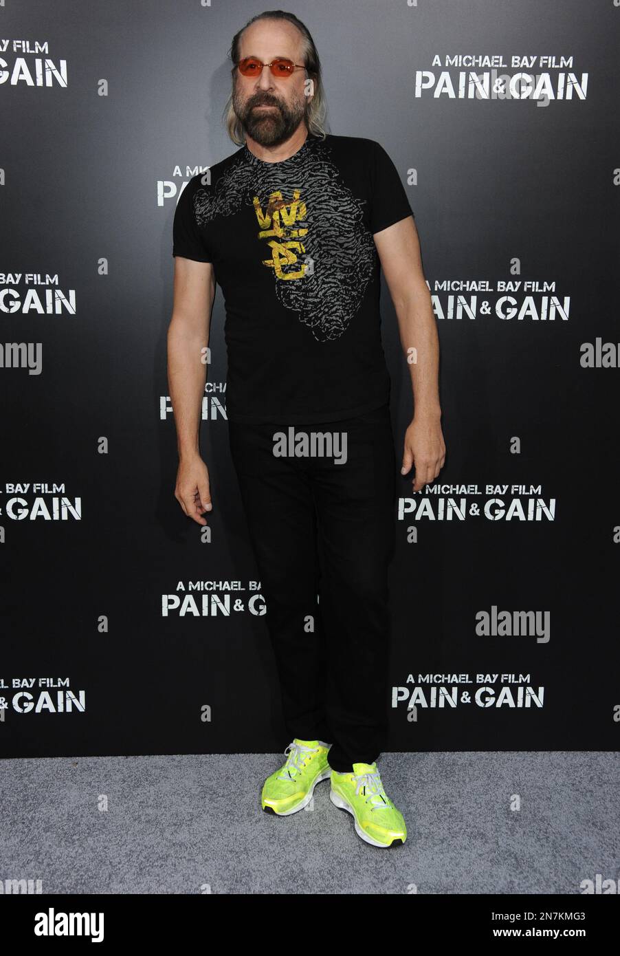 Peter Stormare arrives at the LA Premiere of "Pain and Gain" at the TCL ...