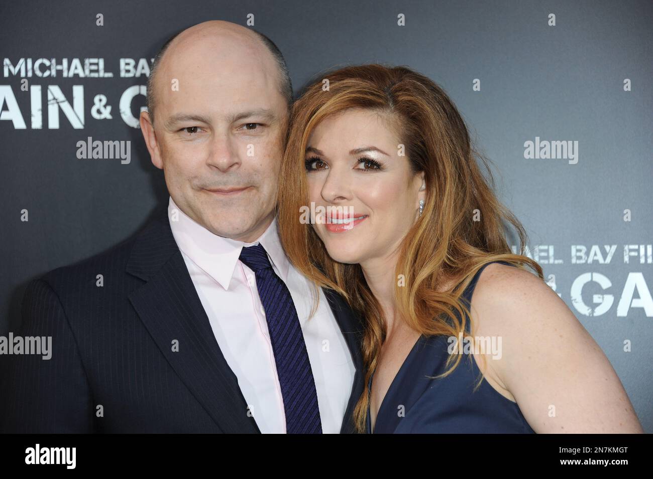 Rob Corddry, left, and Sandra Corddry arrive at the LA Premiere of ...
