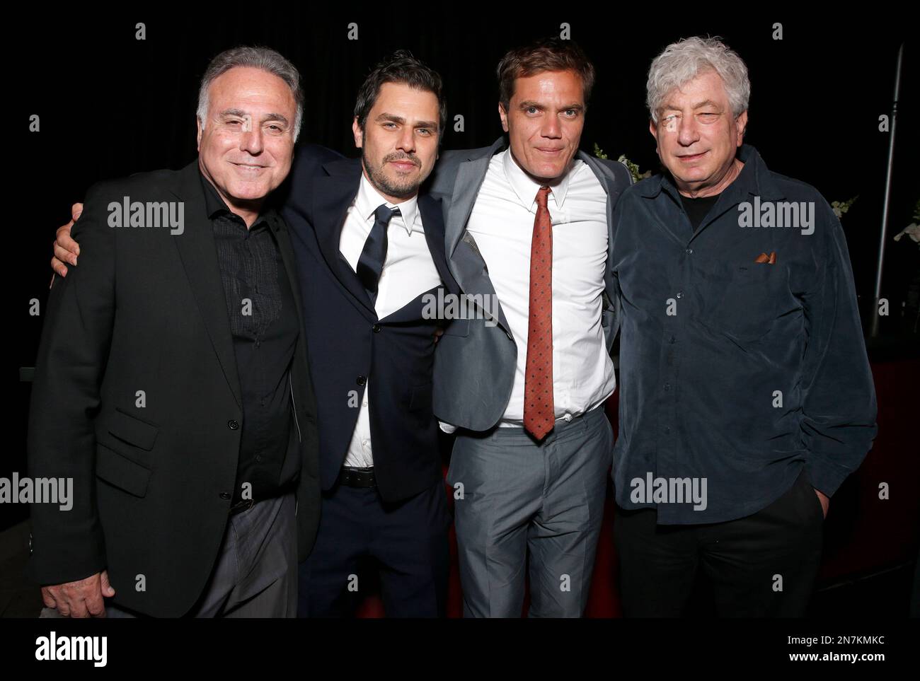Producer Ehud Bleiberg, director Ariel Vromen, Michael Shannon and ...