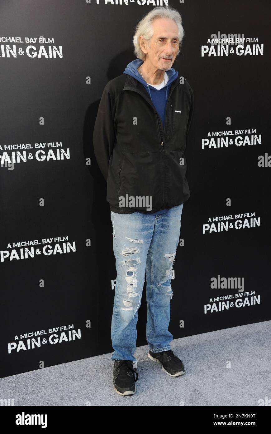 Larry Hankin arrives at the LA Premiere of "Pain and Gain" at the TCL ...