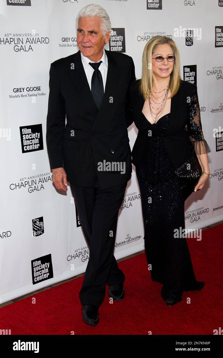 Honoree Barbra Streisand and James Brolin attend the Film Society of ...