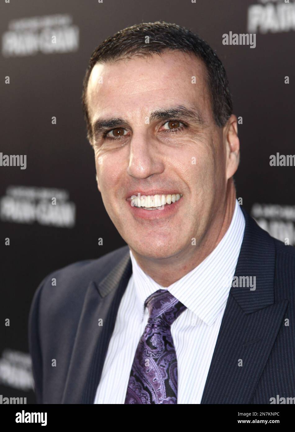 Judge Alex Ferrer arrives at the LA Premiere of "Pain and Gain" at the ...