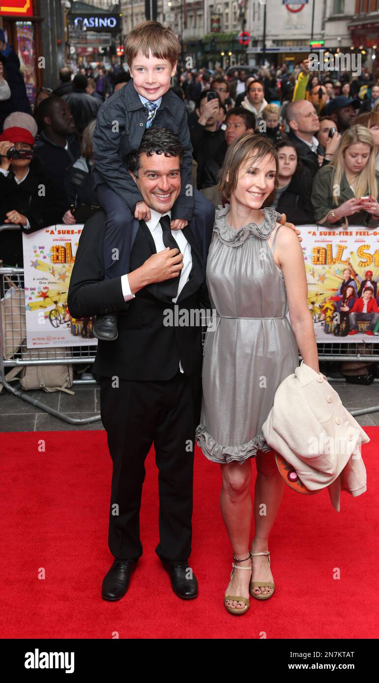 Director Ben Gregor arrives with his family at the UK Premiere of All ...