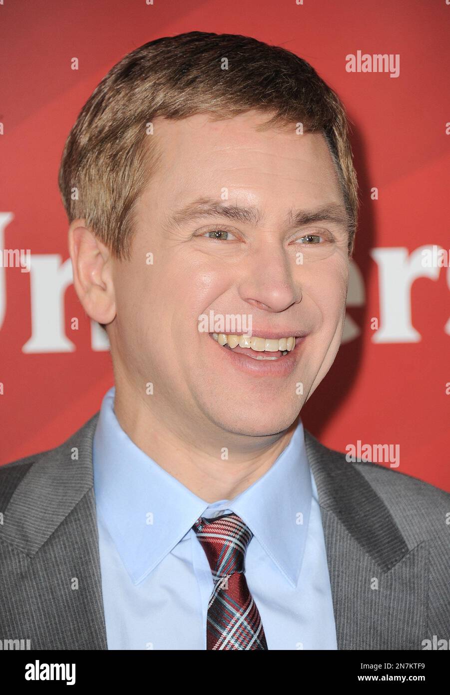 Pat Kiernan of CNBC's "Crowd Rules" arrives at the 2013 NBCUniversal ...
