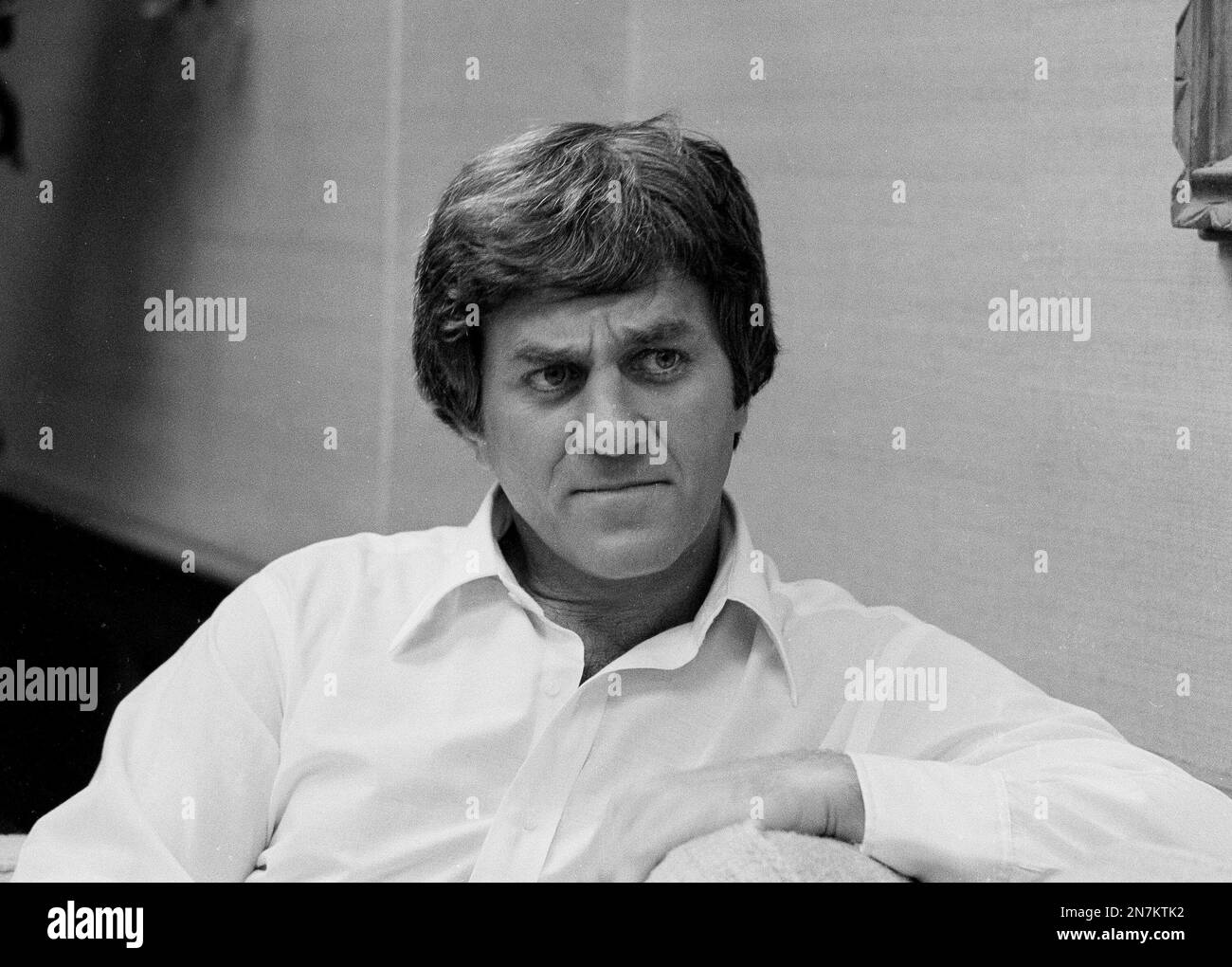 Don Meredith, former Dallas Cowboys player and now a broadcaster and ...