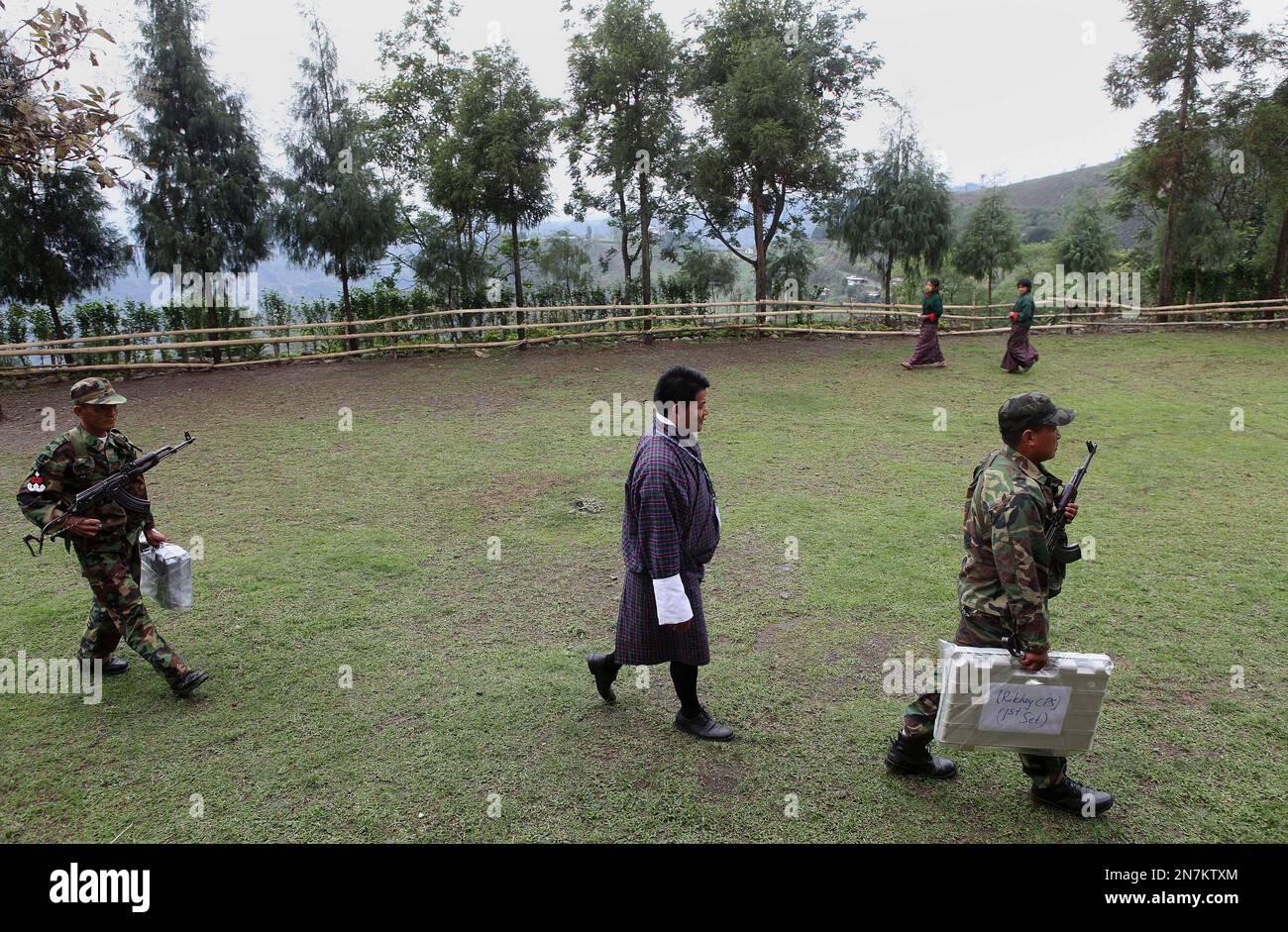 Bhutan royal army hi-res stock photography and images - Alamy