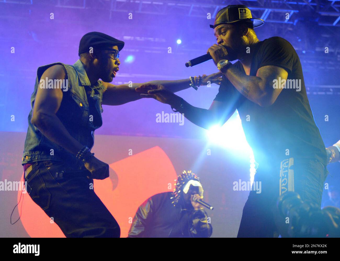 Robert Fitzgerald Diggs, aka Rza, left, and Clifford Smith, aka Method Man, of Wu-Tang Clan ...