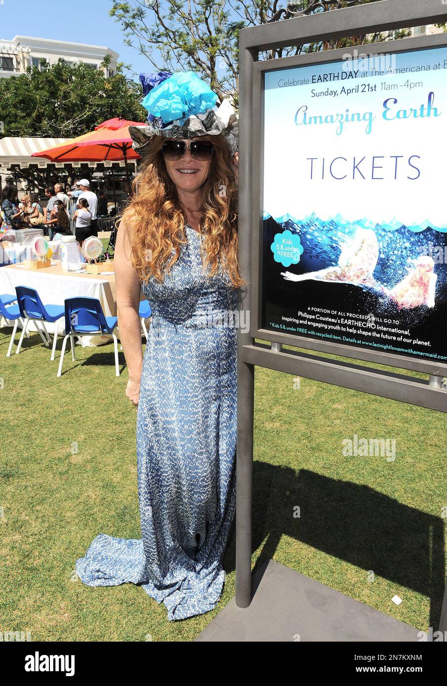 Kimberly Muller attends the Earth Day Celebration at The Americana at ...