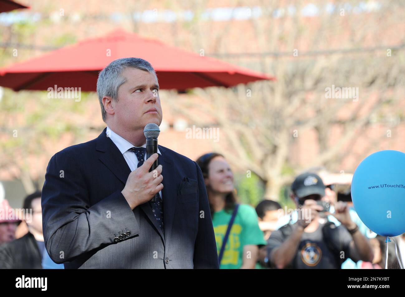 Daniel Handler, whose pen name is Lemony Snicket at the 2013 LA Times ...