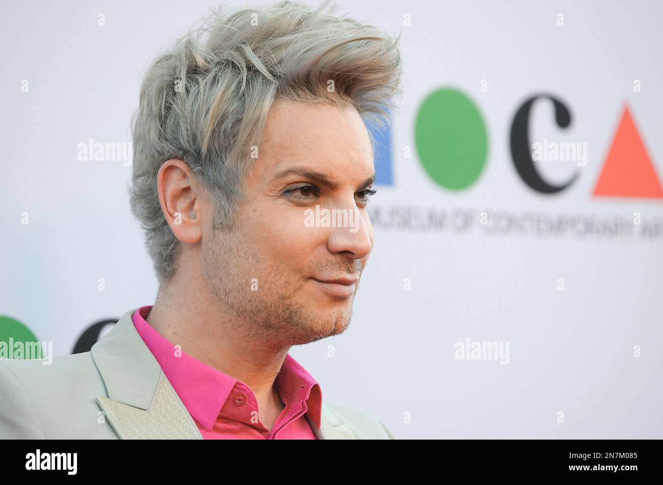 Cameron Silver arrives at the 2013 MOCA Gala celebrating the opening of ...