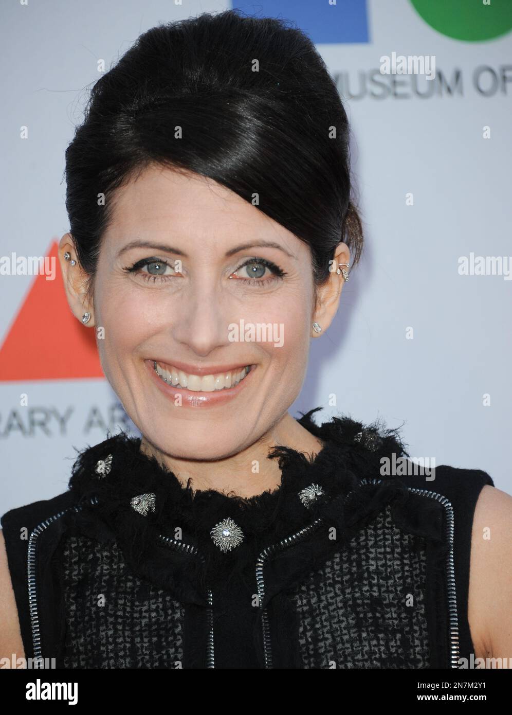Lisa Edelstein arrives at the 2013 MOCA Gala celebrating the opening of ...