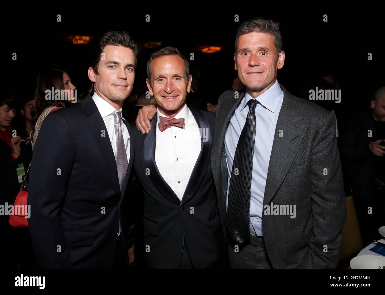 Matt Bomer, Dante Di Loreto and Simon Halls attend the 24th Annual ...