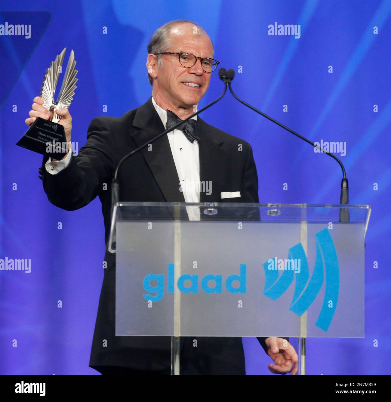 GLAAD co-founder Dean Hansell speaks onstage at the 24th Annual GLAAD ...