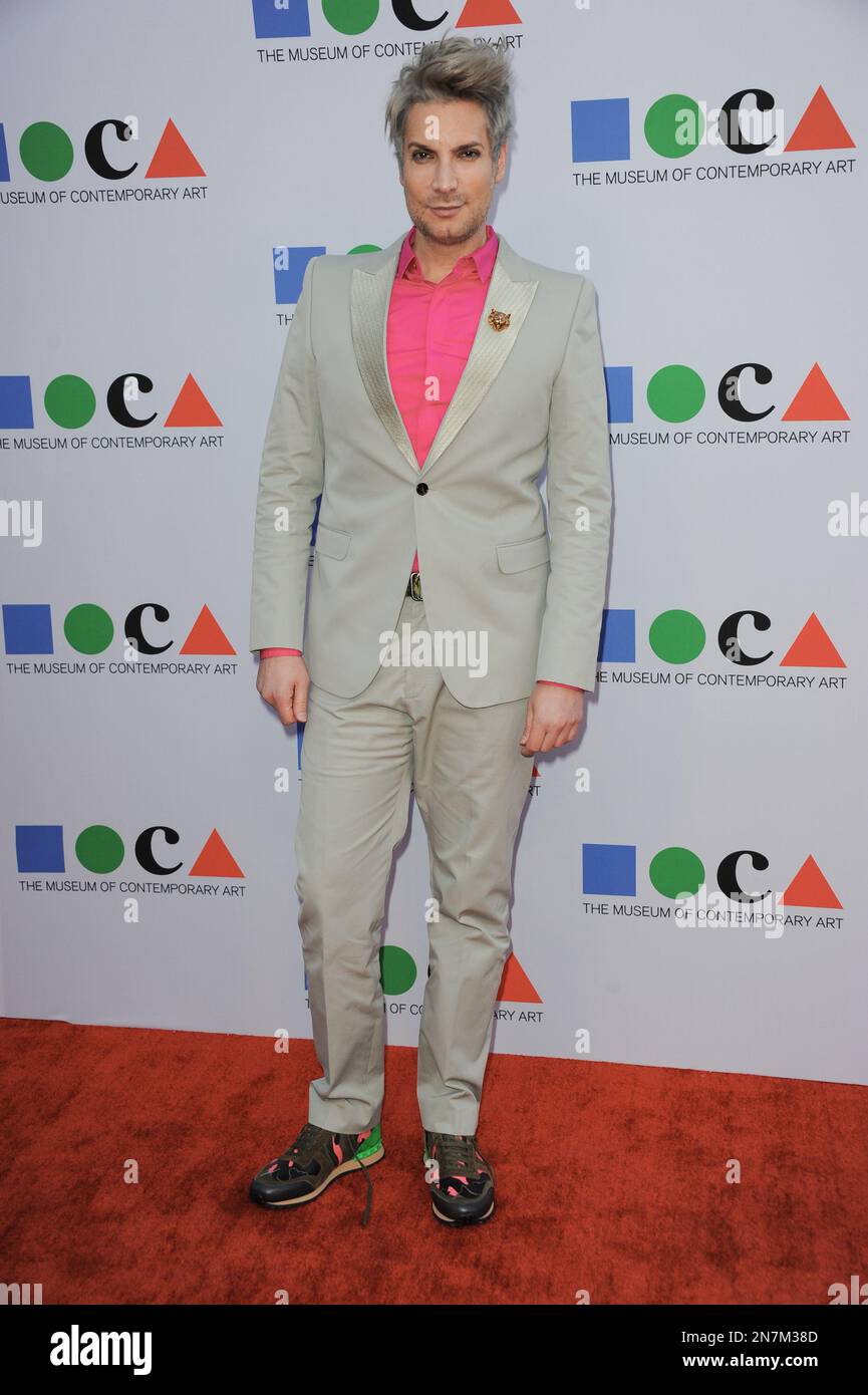 Cameron Silver arrives at the 2013 MOCA Gala celebrating the opening of ...