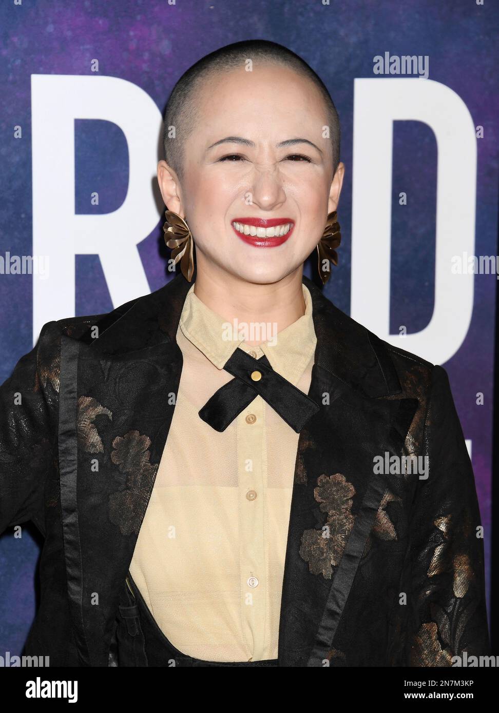 Hollywood, California, USA. 09th Feb, 2023. Jin Maley arrives for the Los Angeles premiere of ...