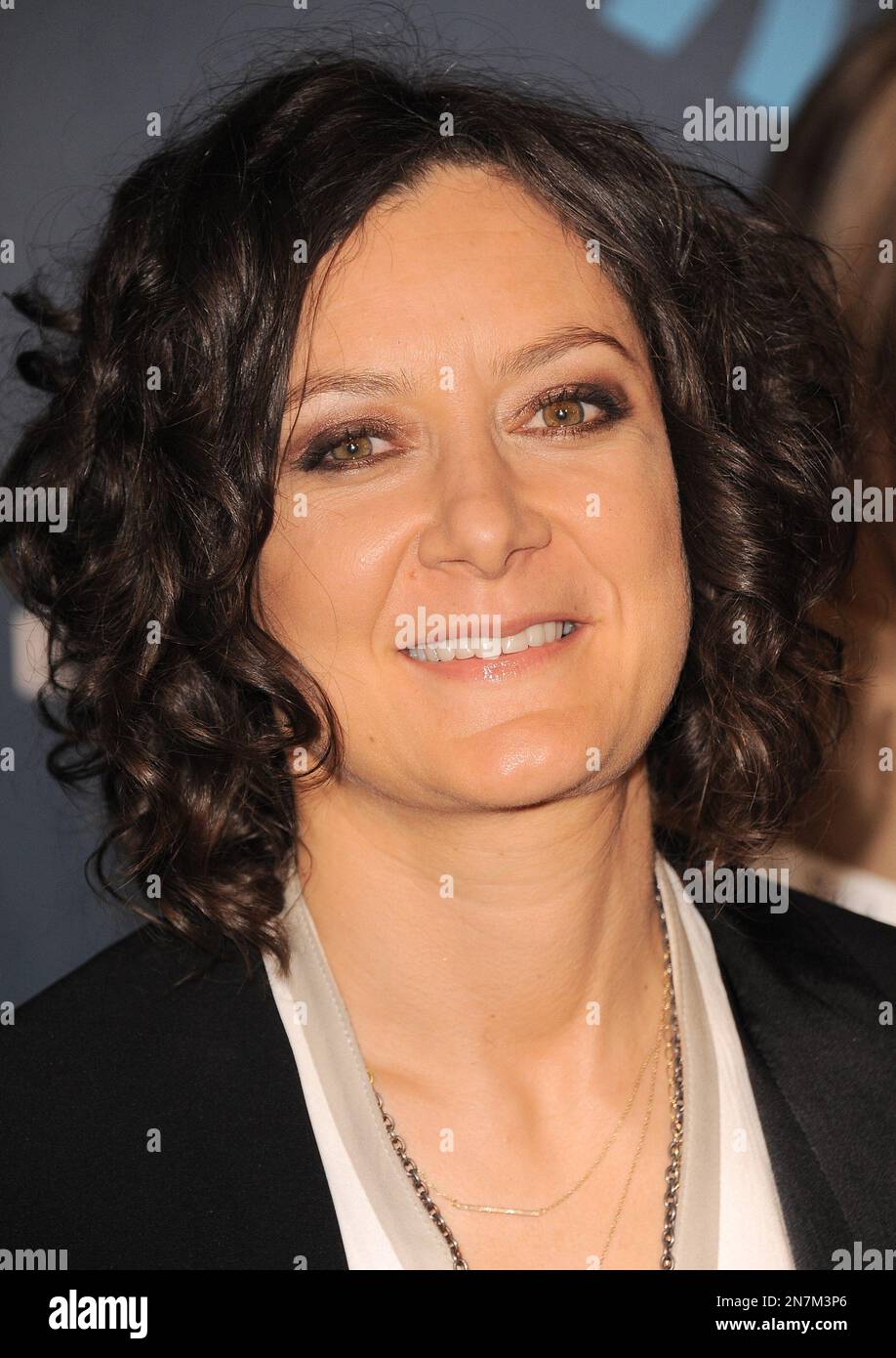 Sara Gilbert arrives at the 24th Annual GLAAD Media Awards at the JW ...