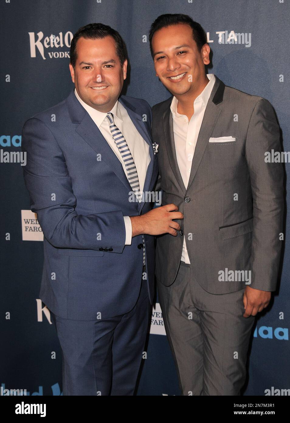 Ross Mathews and Salvador Camarena arrive at the 24th Annual GLAAD ...