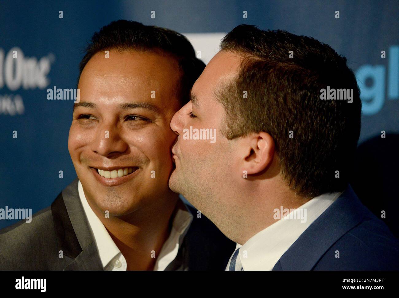 Ross Mathews and Salvador Camarena arrive at the 24th Annual GLAAD ...