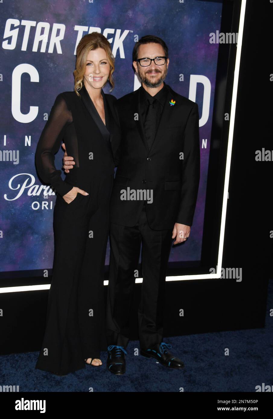 Hollywood, California, USA. 09th Feb, 2023. (L-R) Anne Wheaton and Wil ...