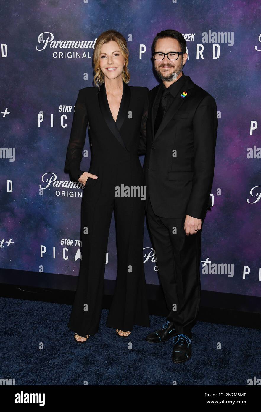 Hollywood, California, USA. 09th Feb, 2023. (L-R) Anne Wheaton and Wil ...
