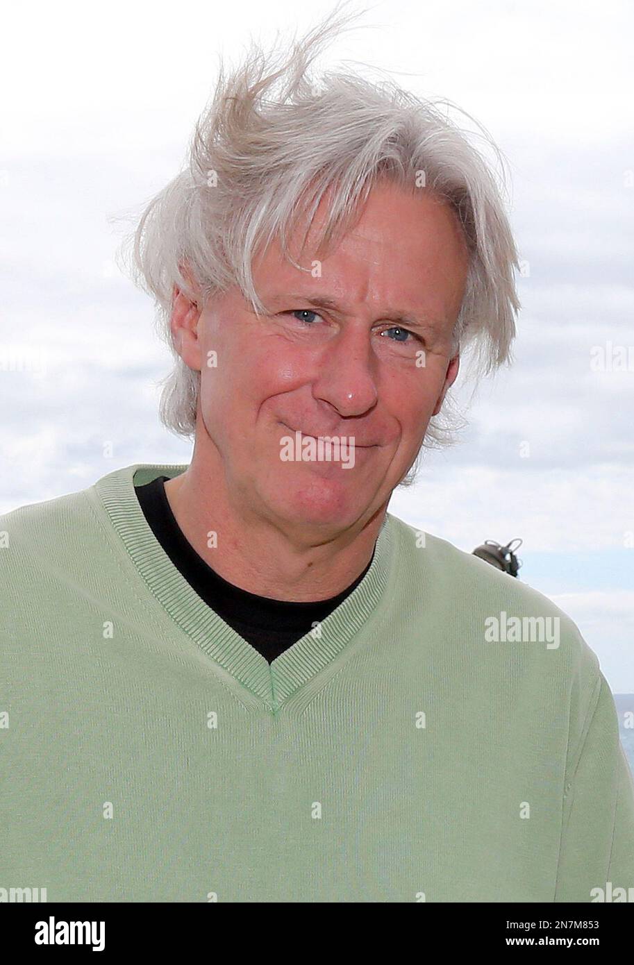 Former Swedish tennis player Bjorn Borg, poses for photographers during ...