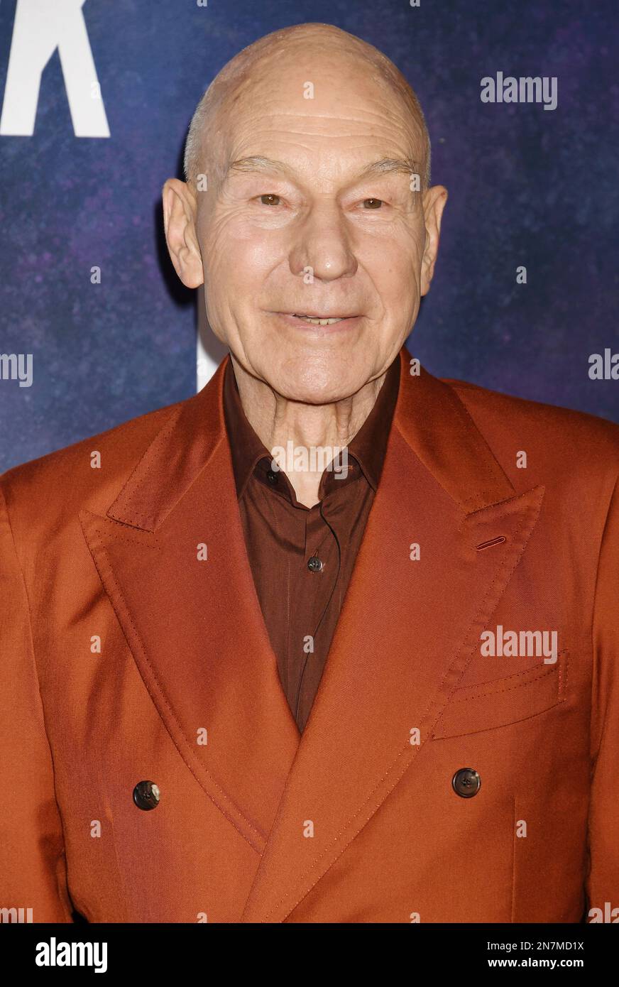 Hollywood, California, USA. 09th Feb, 2023. Sir Patrick Stewart arrives ...