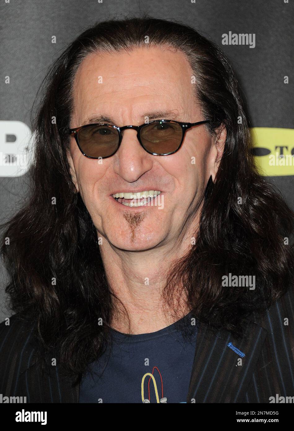 Geddy Lee of Rush attends the Rock and Roll Hall of Fame Induction ...