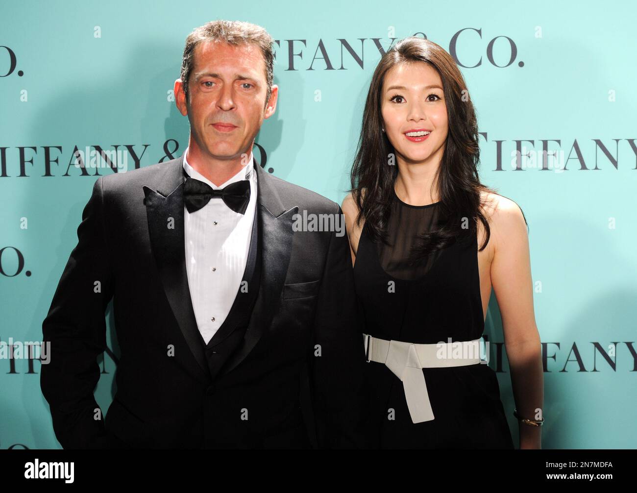 President of Asia-Pacific Region of Tiffany & Co. Stephane Lafay and ...