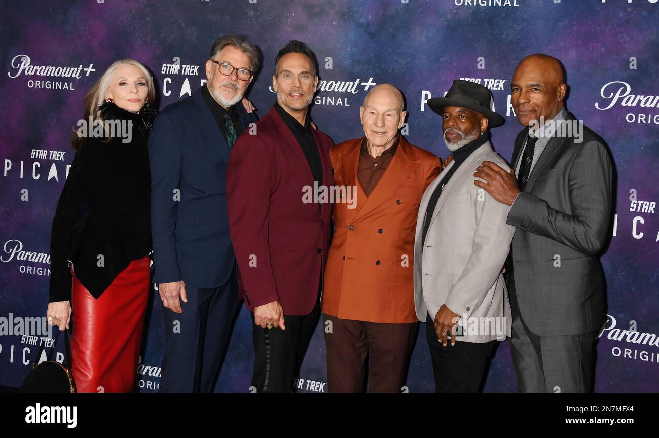 Hollywood, California, USA. 09th Feb, 2023. (L-R) Gates McFadden ...