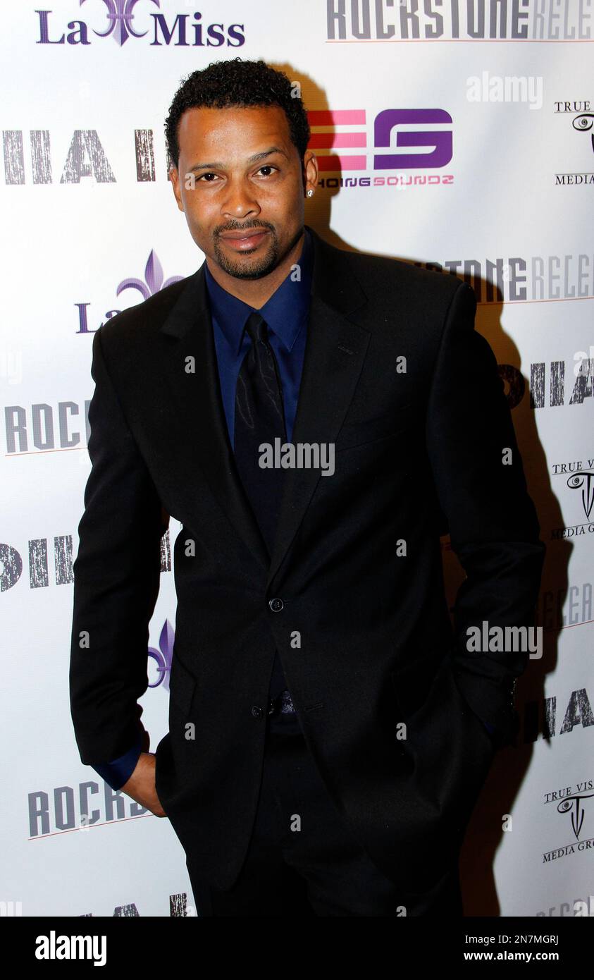 Actor Trae Ireland attends Holla II Movie Premiere - NYC on Wed, April ...