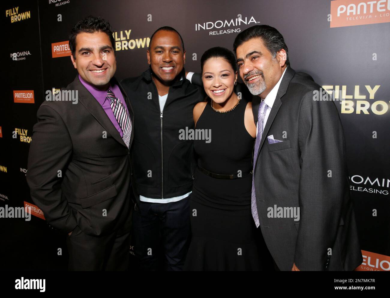 Directors Youssef Delara and Michael Olmos, Gina Rodriguez and producer ...