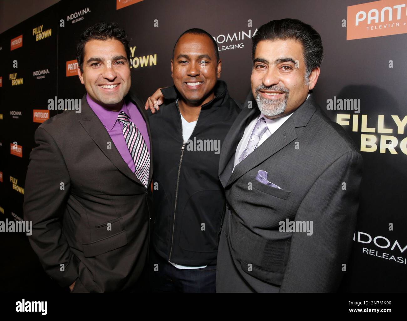 Directors Youssef Delara and Michael Olmos and producer Amir Delara ...