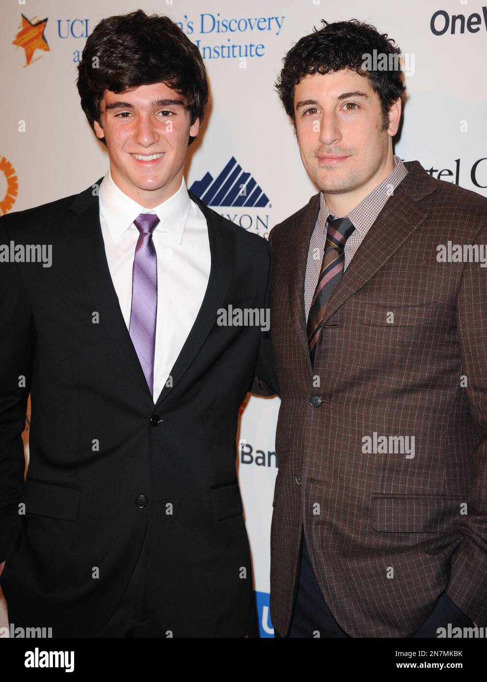 Cameron Cohen, left, and Jason Biggs arrives at The Kaleidoscope Ball's ...