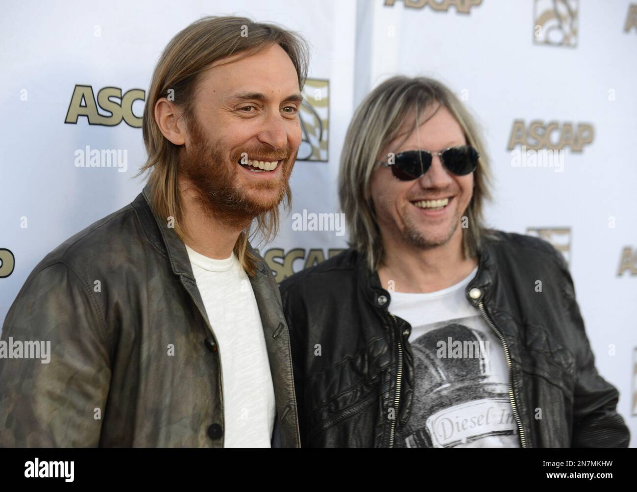 David Guetta, left, and Fred Riesterer arrive at the 30th Annual ASCAP ...