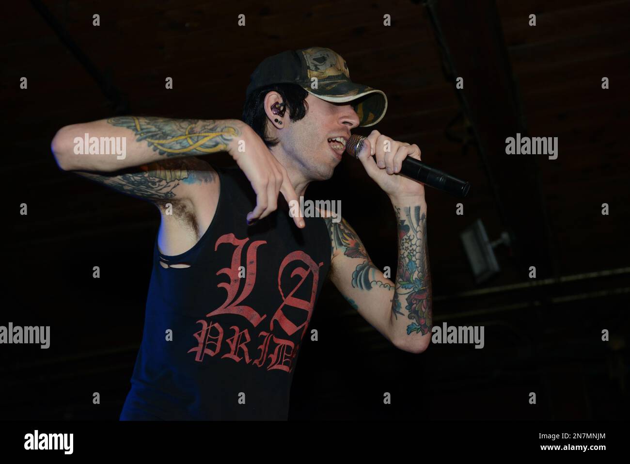 Aron Erlichman of Deuce performs, at The Masquerade on Tuesday, April ...