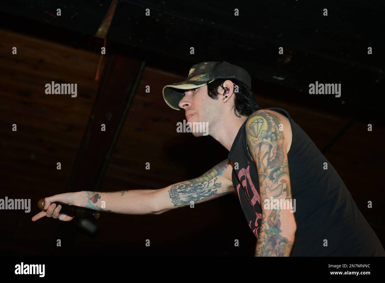 Aron Erlichman of Deuce performs, at The Masquerade on Tuesday, April ...