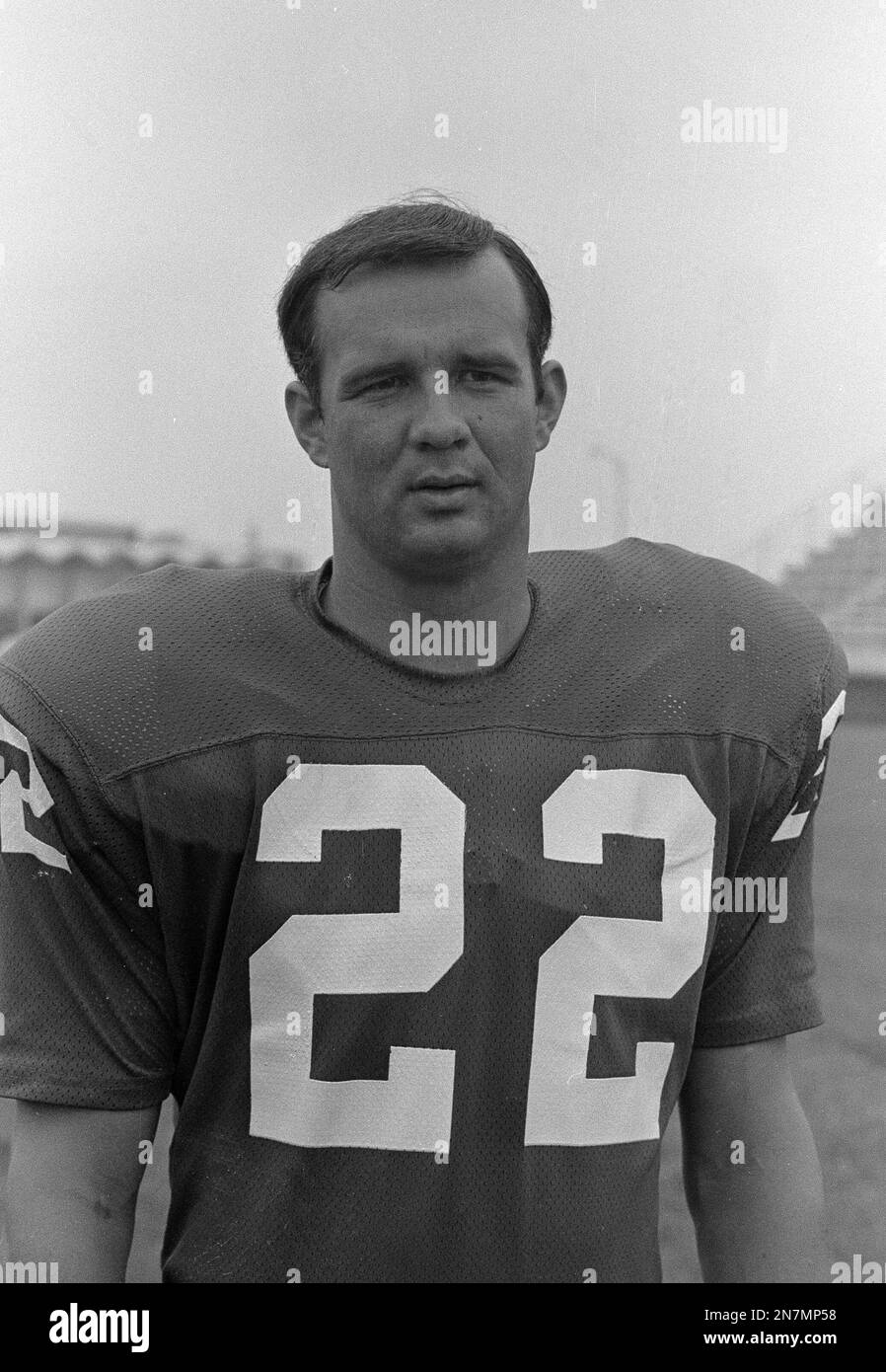 Paul Krause (22), safety of the Minnesota Vikings, August, 1970. (AP ...