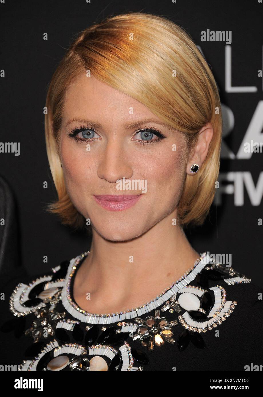 Brittany Snow arrives at the world premiere of "Call Me Crazy: A Five ...