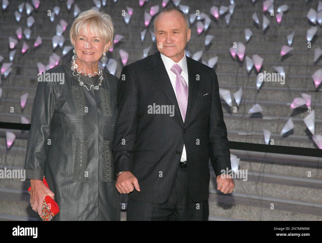 New York Police Commissioner Ray Kelly, right, with his wife Veronica ...